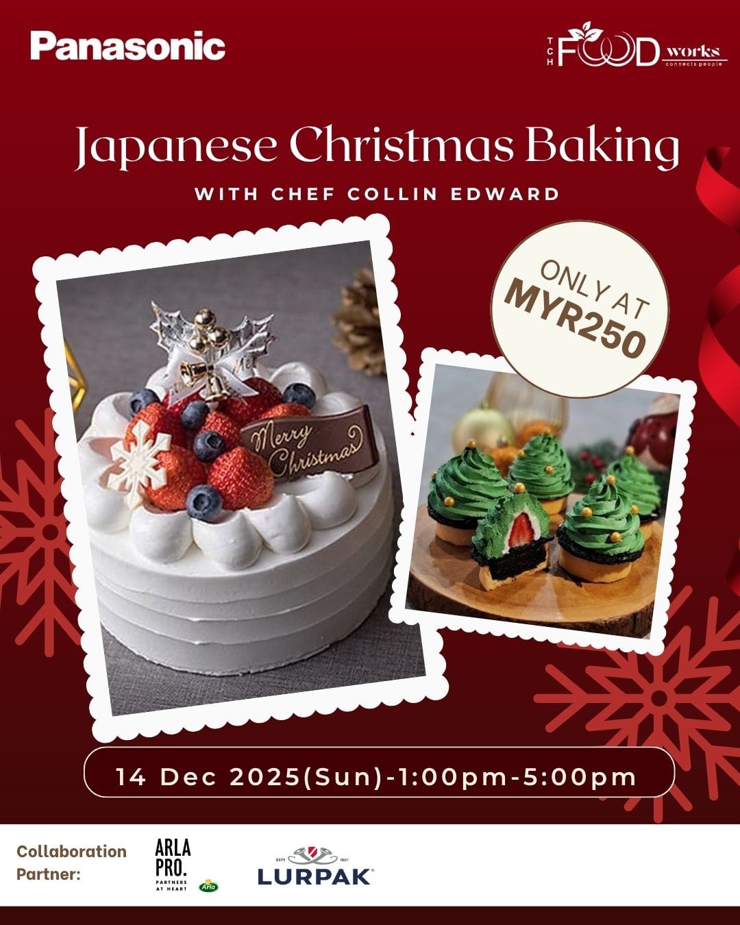Japanese Christmas Baking Experience with Chef Collin Edward - TCH ...